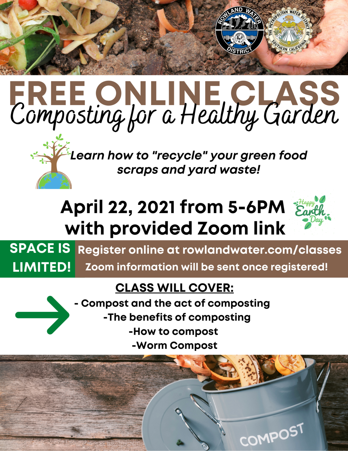 Composting for a Healthy Garden | Rowland Water District