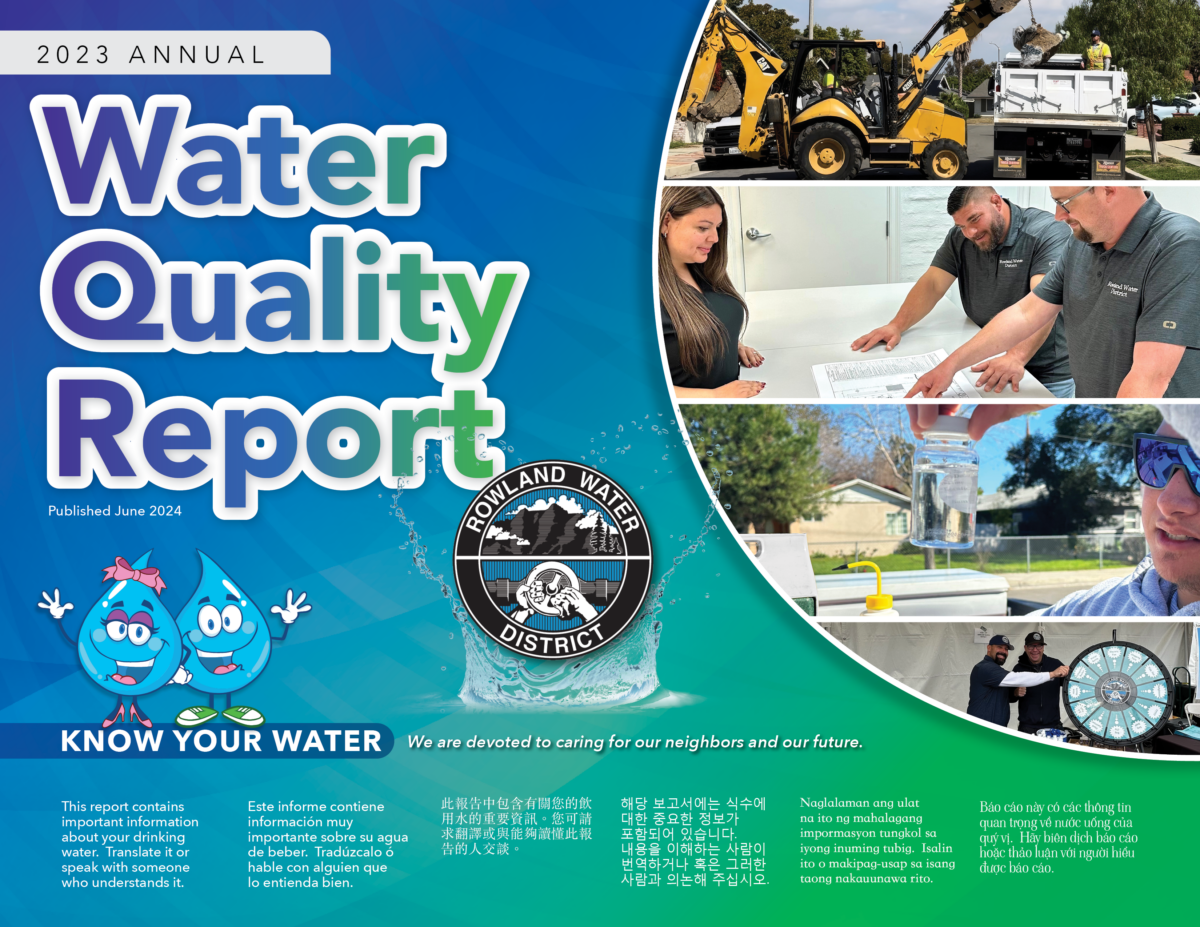 Water Quality Report | Rowland Water District